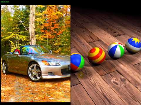How To Use View Two Images Side By Side Software - YouTube