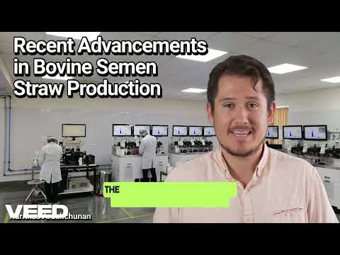 Recent Advancements in Bovine Semen Straw Production