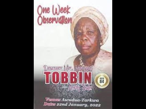 Elder Samuel Amo Tobbin(CEO of Tobinco Pharmaceuticals Limited) mothers ...