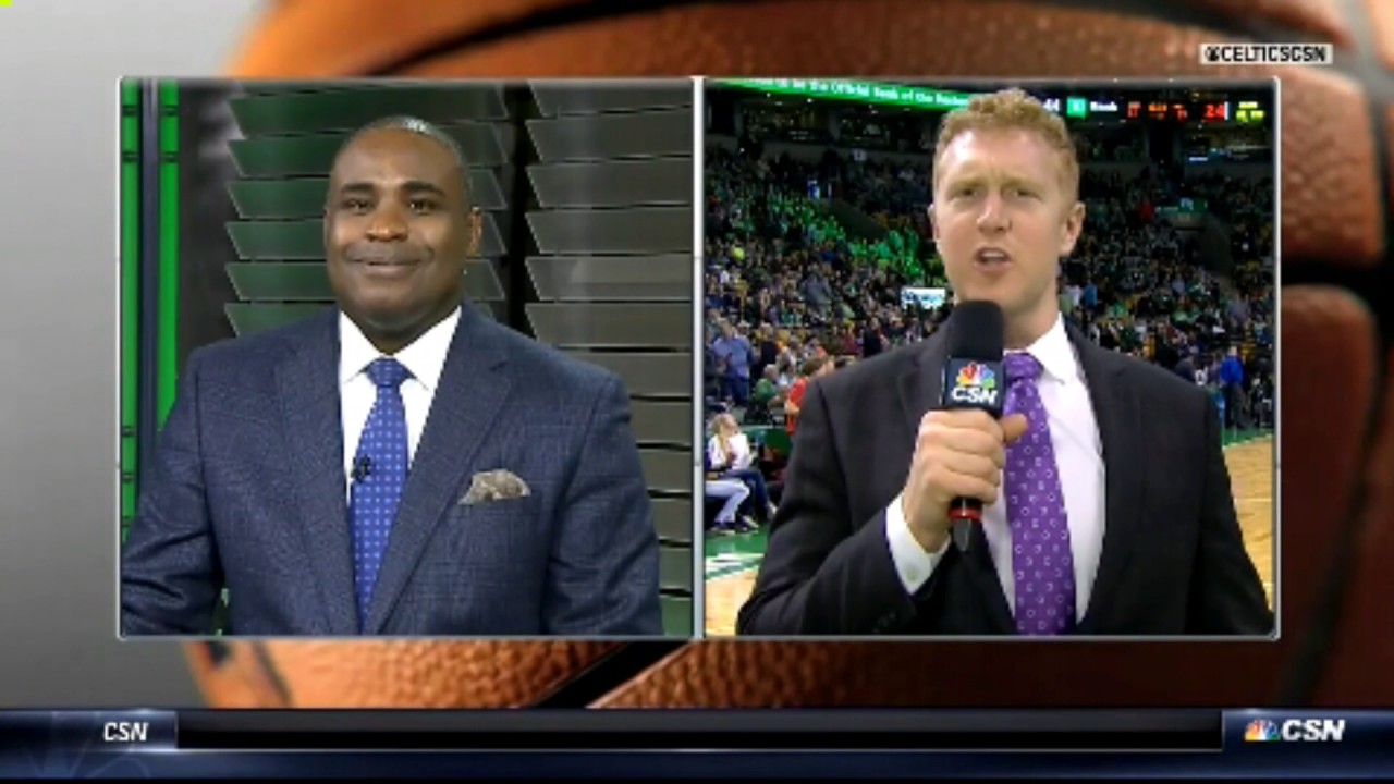 CSN Celtics Halftime- Kyle & Scal On Aaron Gordon - YouTube