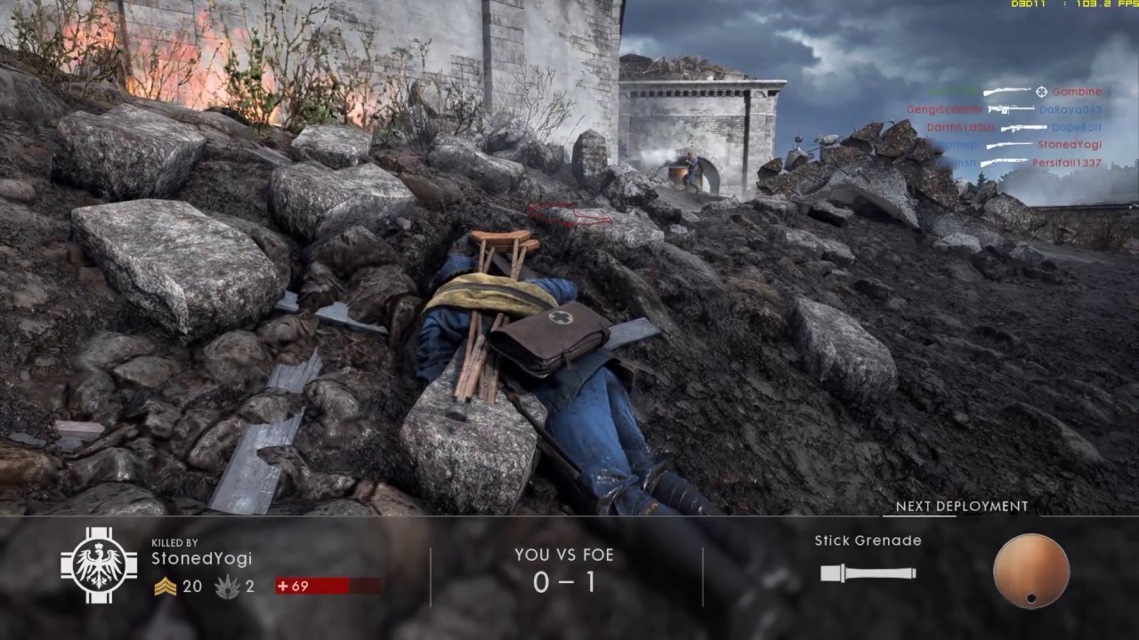 BF1 Fort de Vaux first time - YouTube