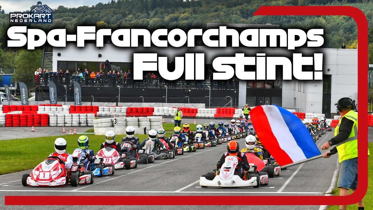 Pro Kart 2023 | RACB Karting Spa-Francorchamps | Full Stint - YouTube