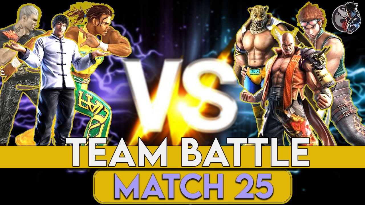 Tekken 3 | Team Battle | Match 25 | 1080p HD - YouTube