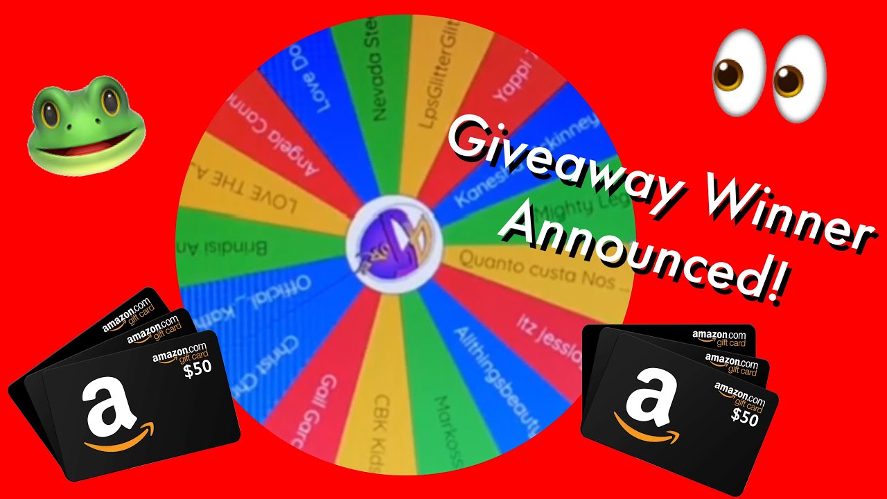 Who Will The Winner Be??? | Amazon Gift Card Giveaway - YouTube
