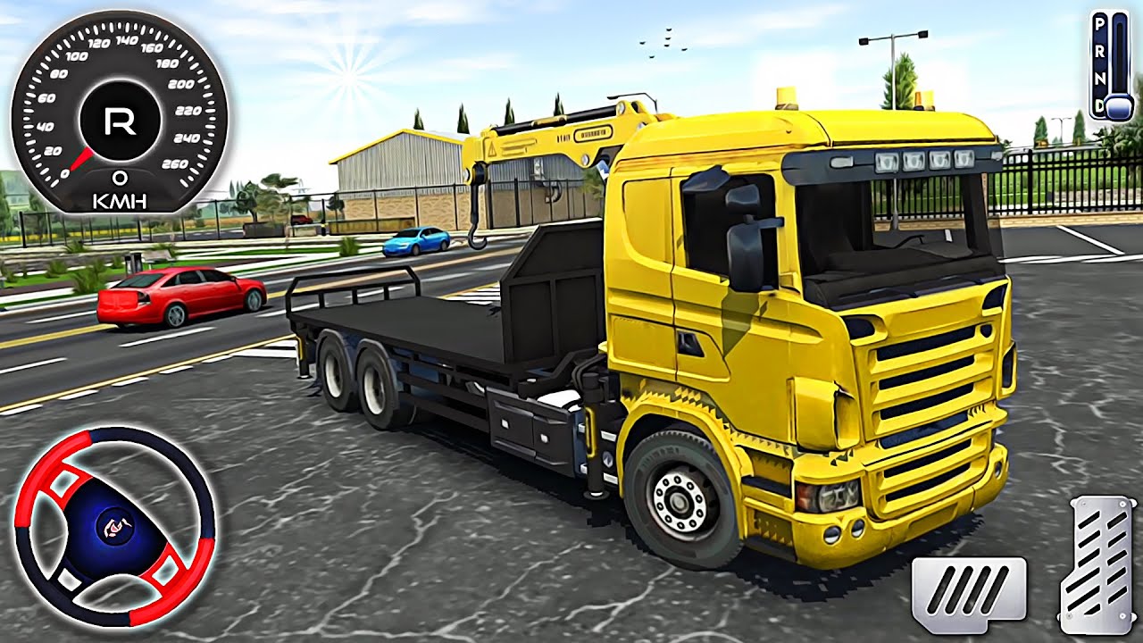 Drive Simulator 2025 - Heavy Crane Driving Game 3D | Android Gameplay ...