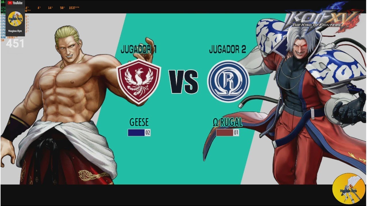 Kof XV: ¡Geese Howard! ¡Combos de practica mejorados! - YouTube