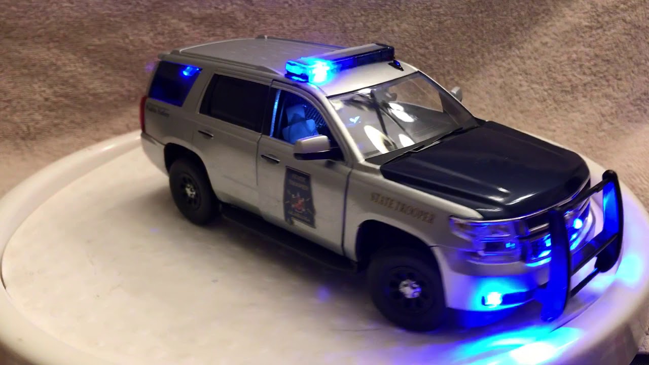 1/24 scale die cast model Alabama State Trooper Tahoe with working ...