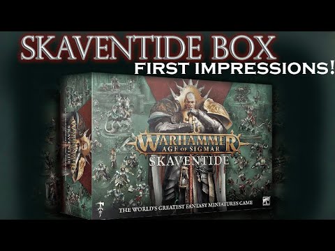SKAVENTIDE BOX: First Impressions and review! All miniatures and ...
