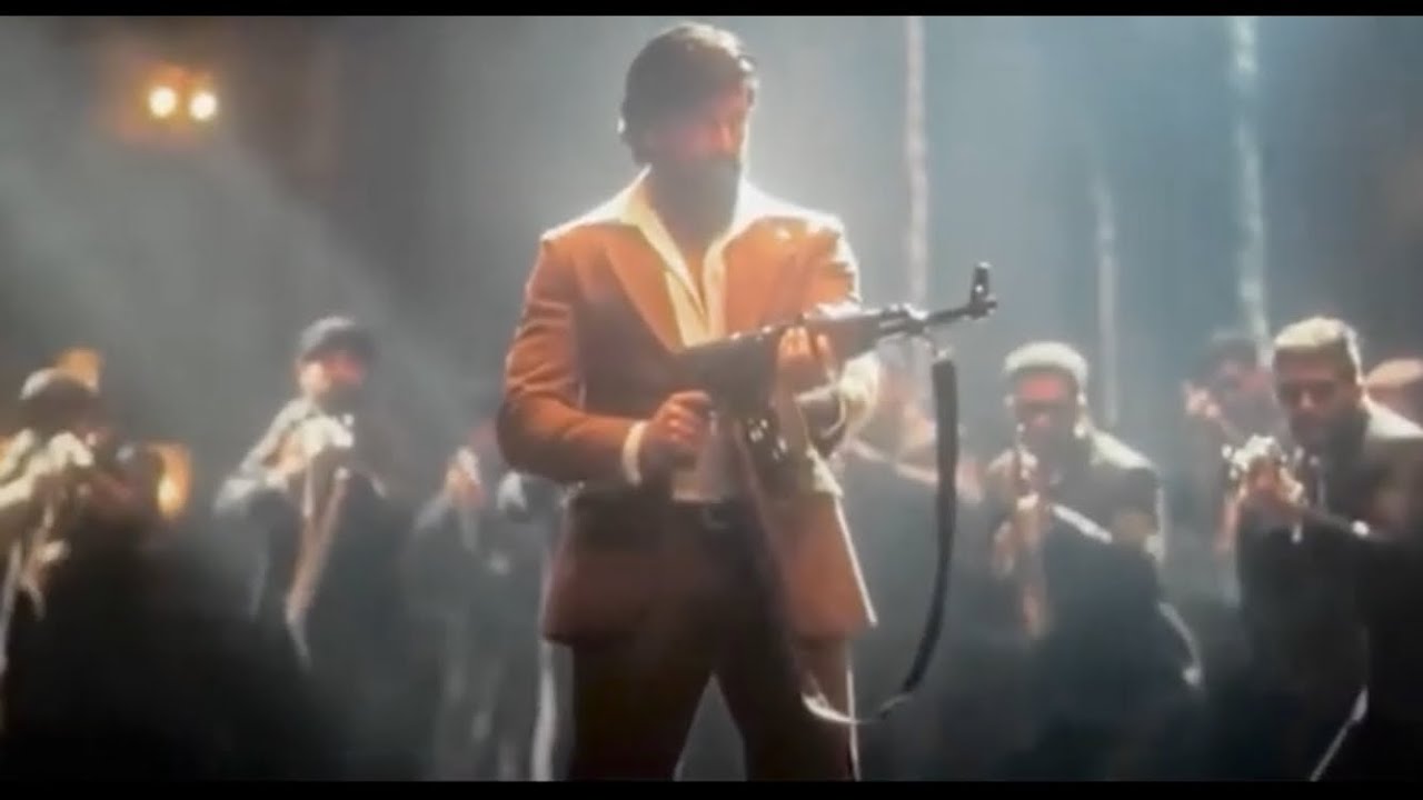 KGF chapter 2 inayat khalil meet rocky bhai mass Dialogue theatre ...