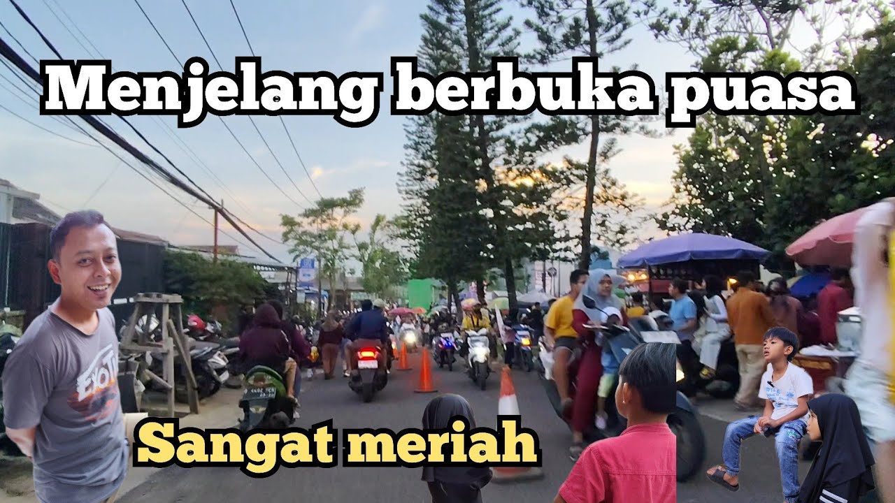 Suasana menjelang buka puasa di manglayang Regency - YouTube