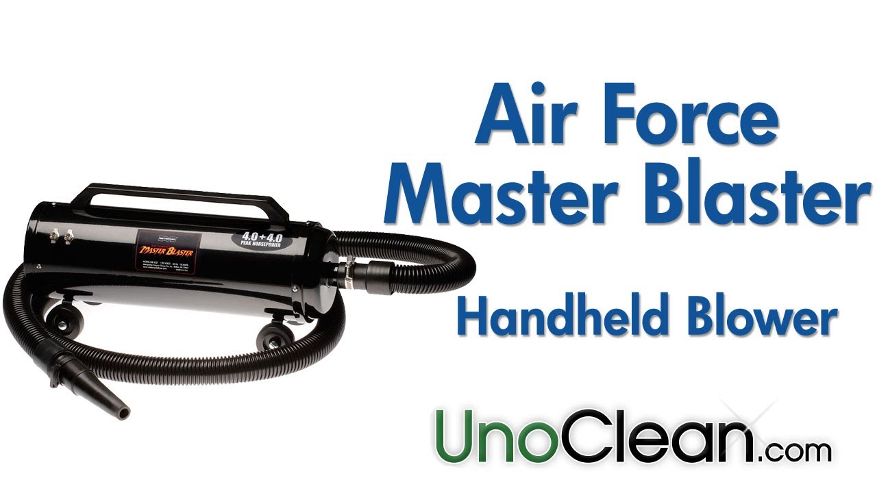 Metro Vac Air Force Master Blaster - YouTube