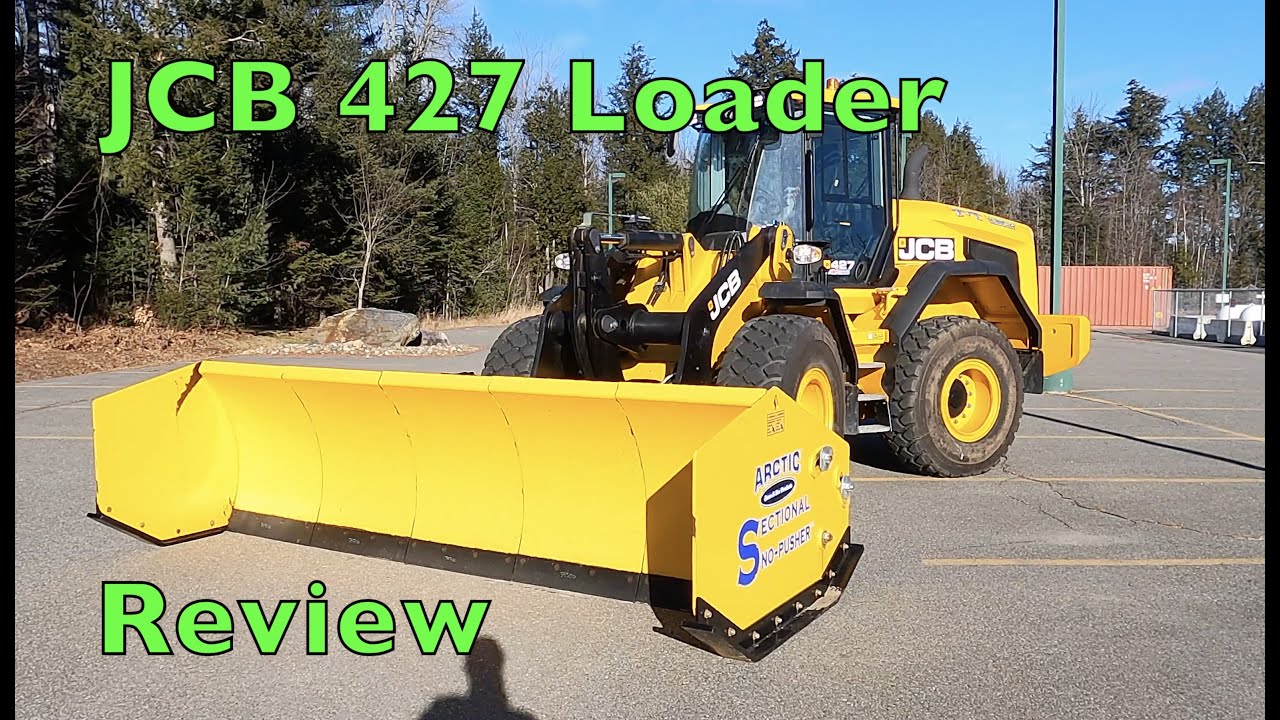 JCB 427 loader REVIEW - YouTube