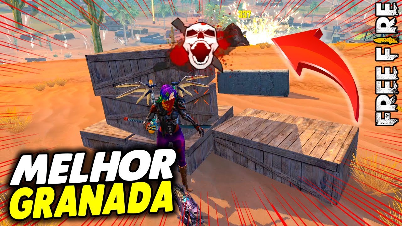 MELHOR GRANADA DA HISTÓRIA - FREE FIRE - YouTube