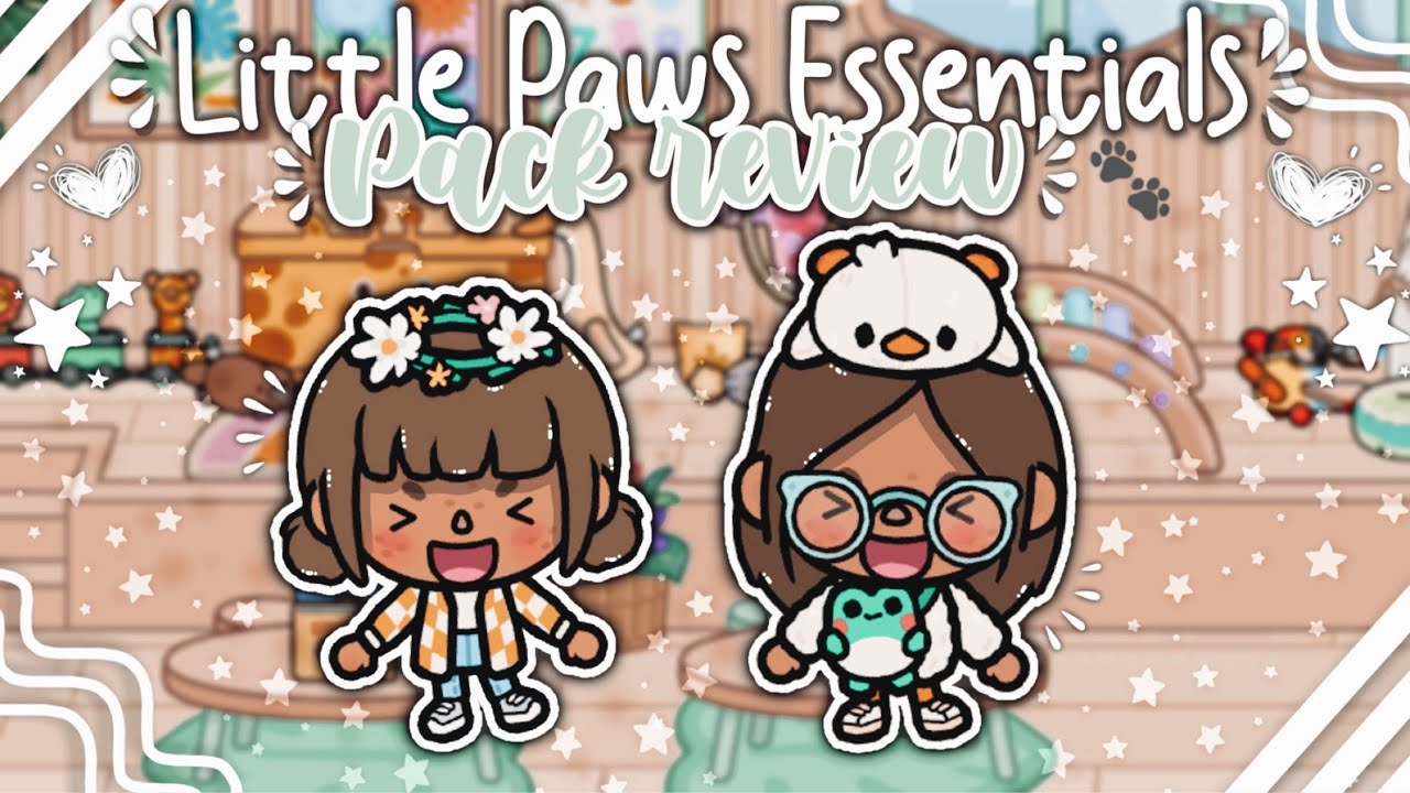 Little Paws Essentials Pack Review! 🐾 || *voiced!* || Toca Life World! 🌏 - YouTube