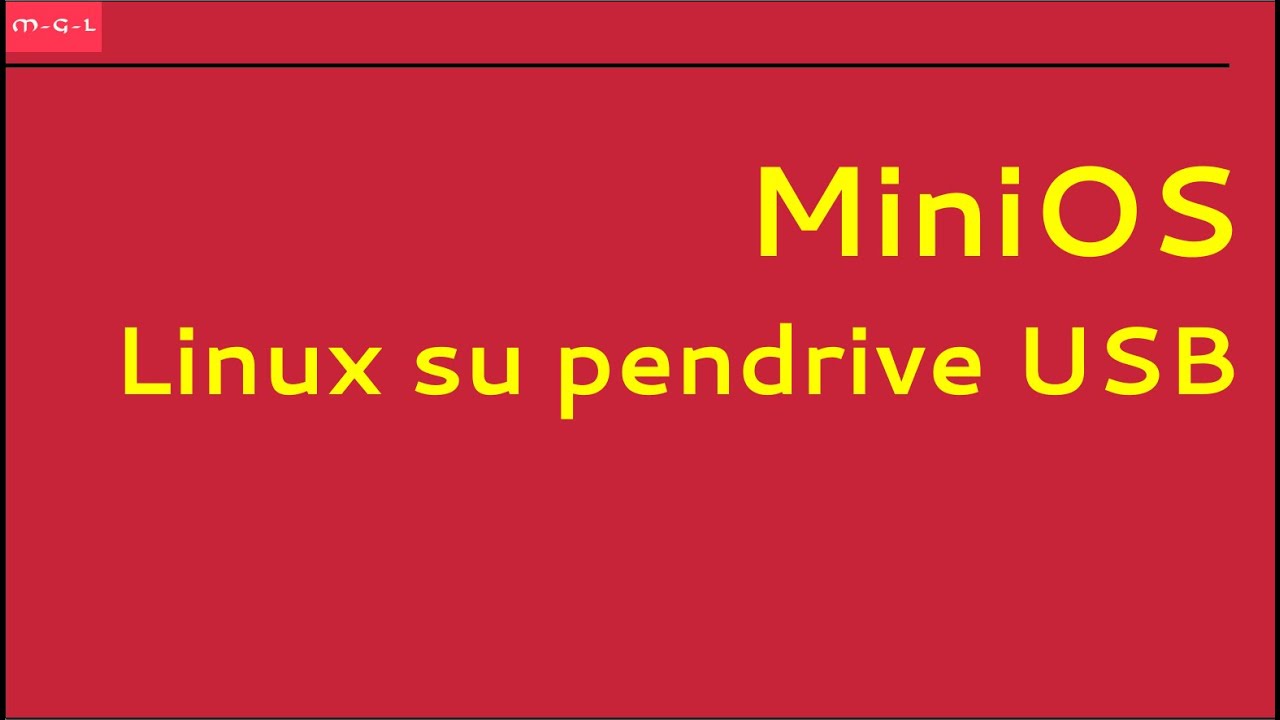 MiniOS Linux - YouTube