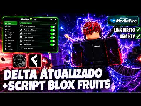 💥SAIU AGORA! DELTA ATUALIZADO + NOVO SCRIPT BLOX FRUITS PARA CELULAR/PC SEM KEY (LINK DIRETO)