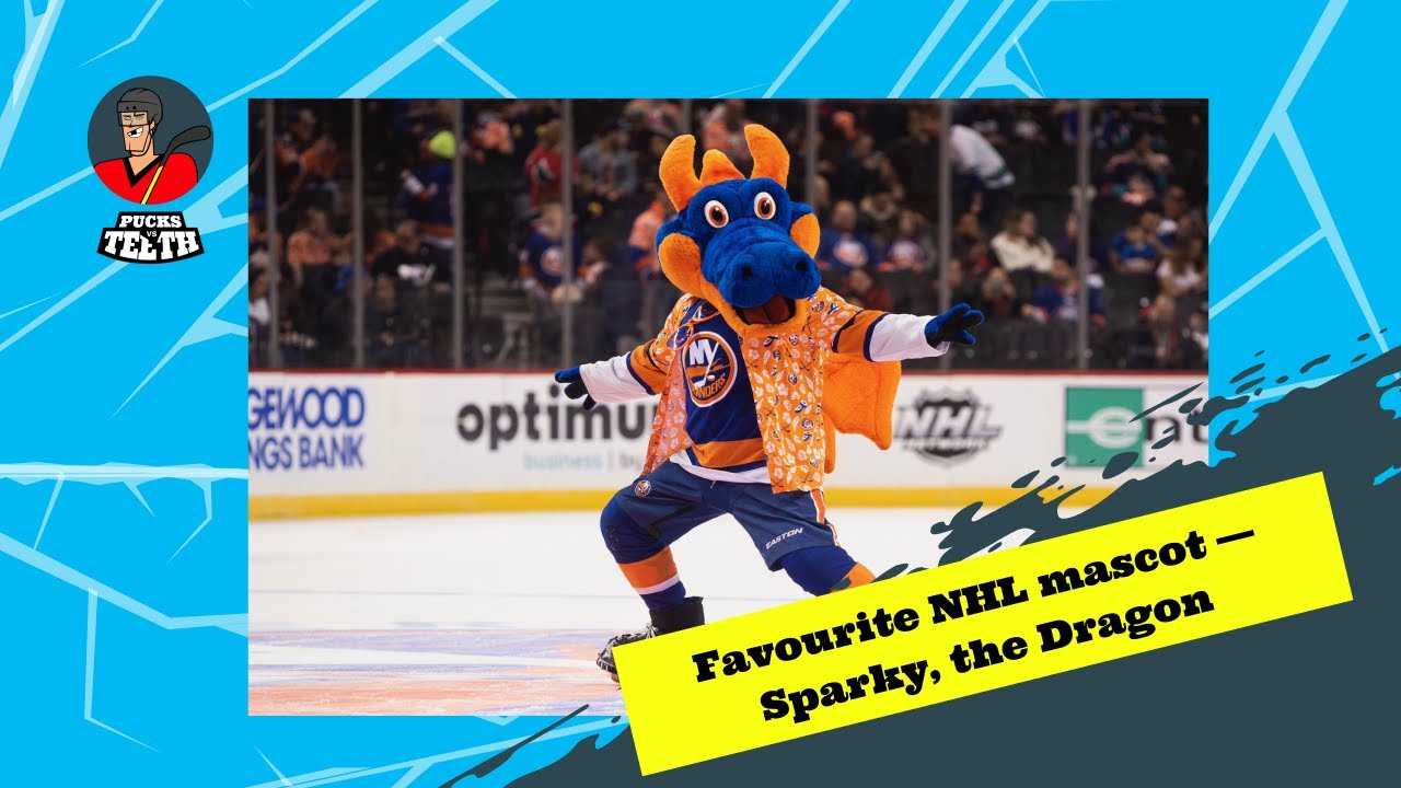 Favourite NHL mascot — Sparky, the Dragon | New York Islanders - YouTube