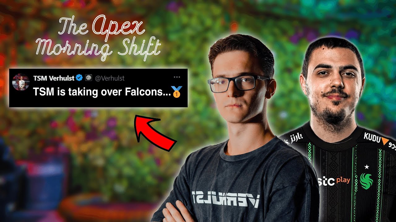 How TSM Verhulst DESTROYED Falcons... - The Apex Morning Shift Ep.23 ...
