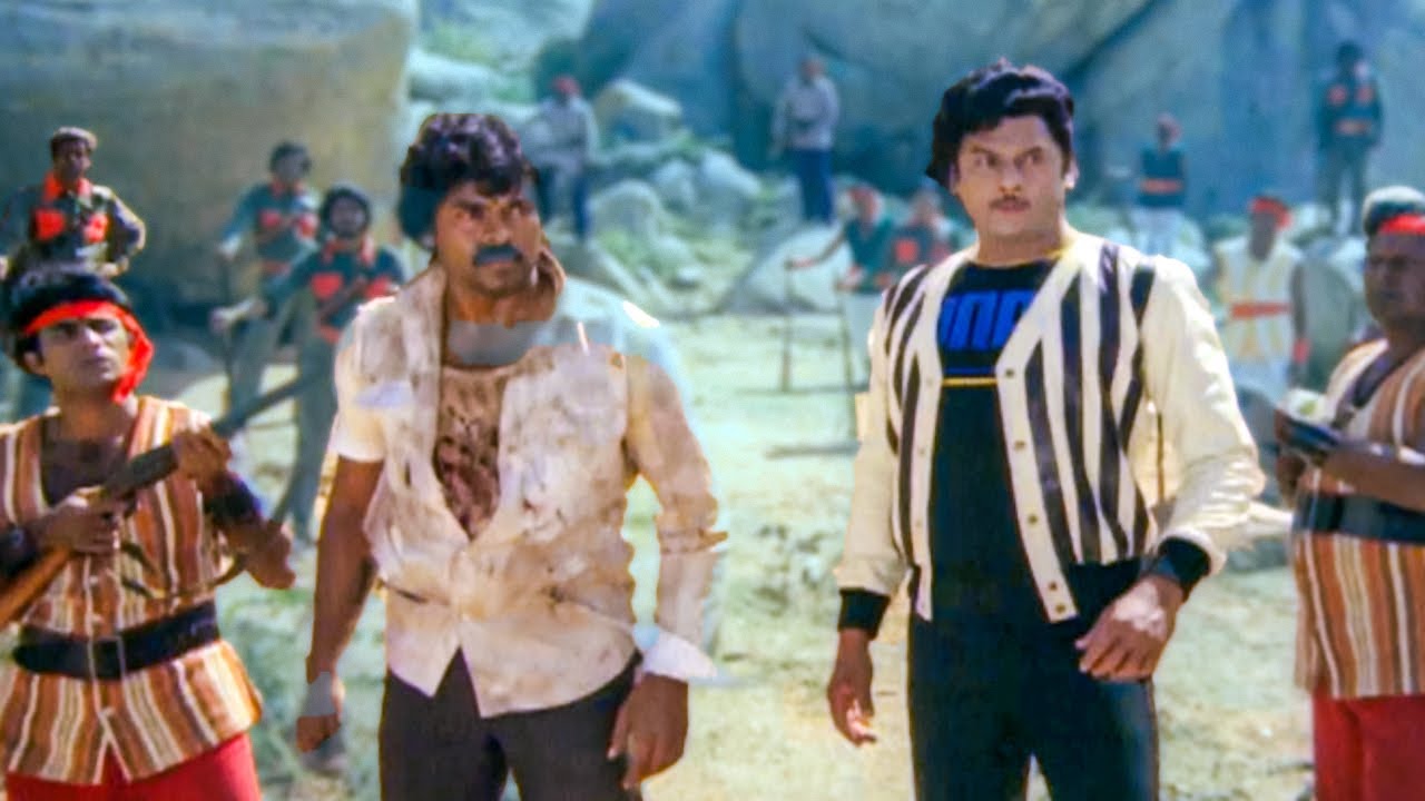 Krishnam Raju, Chiranjeevi, Jayaprada, Radhika Action/Family Drama Full ...