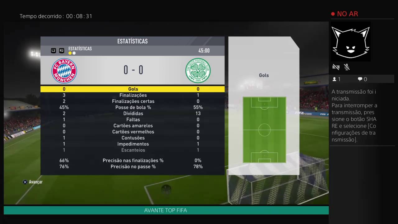 PRÉ TEMPORADA CBFOL TOP FIFA 0 X 0 TRIVOLTZ RODADA 8 - YouTube