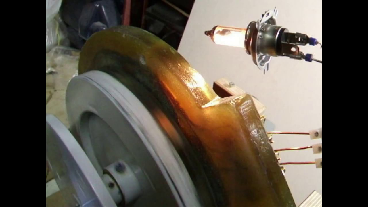 DIY Wind Generator Stator and Rotor Moulding - YouTube