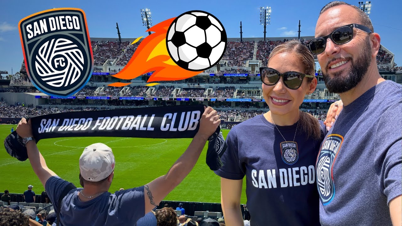 Come to a SAN DIEGO FC Game at the Snapdragon Stadium | SDFC Vlog vs LA ...