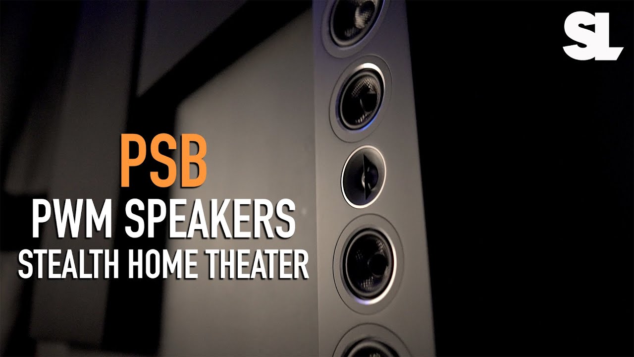 They're Stealthy! PSB PWM Home Theater Speakers Review - YouTube
