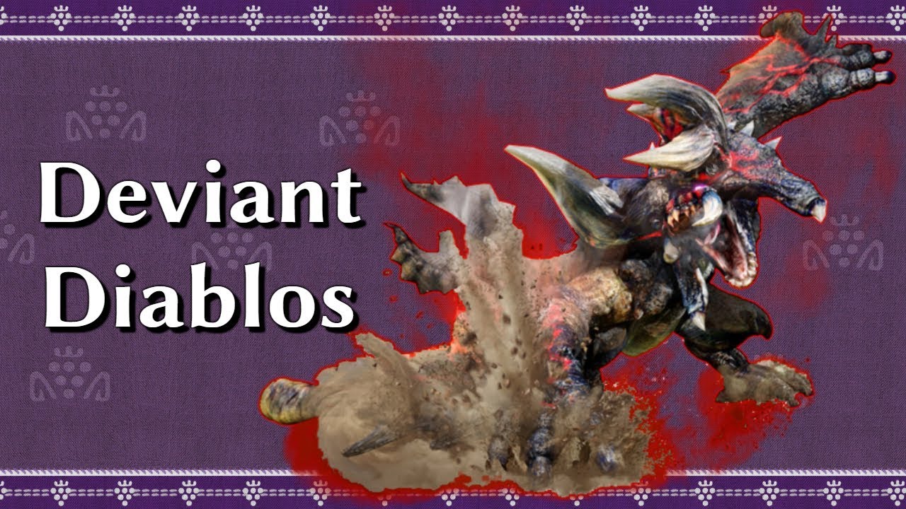 Monster Hunter XX Switch | A to Z in HD: Deviant Diablos - YouTube