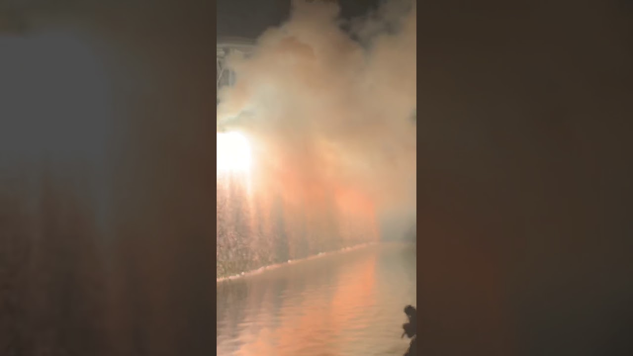 WEBN Fireworks: Waterfall - YouTube