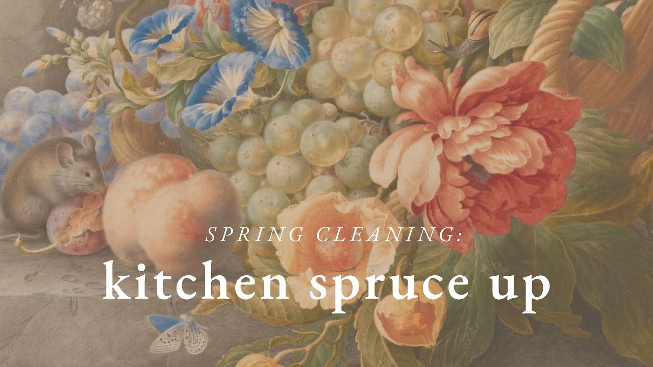 Spring Kitchen Clean Up | Cleaning, Organizing, Spring Spruce-Up - YouTube