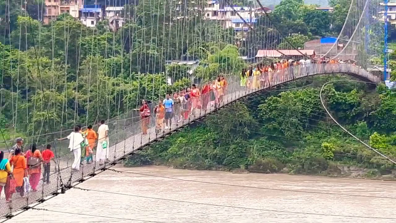 Devghat Bridge Devghat dham holy place in Nepal Popular Oppen hindu ...