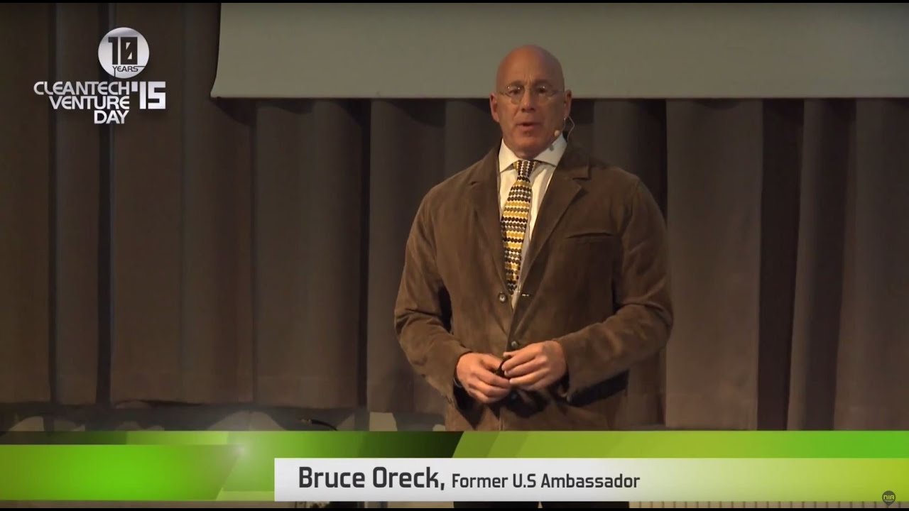 Cleantech Venture Day`15 - Bruce Oreck - YouTube