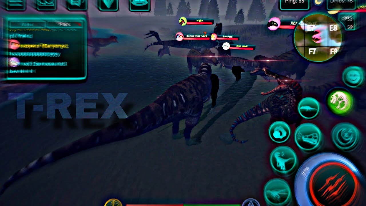 THE CURSED ISLE - GROUP OF TREX INCLUDING GOOD GUY #thecursedisle - YouTube