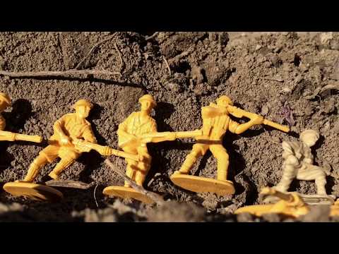 The Trenches (Army Men Stop Motion) GM Contest - YouTube