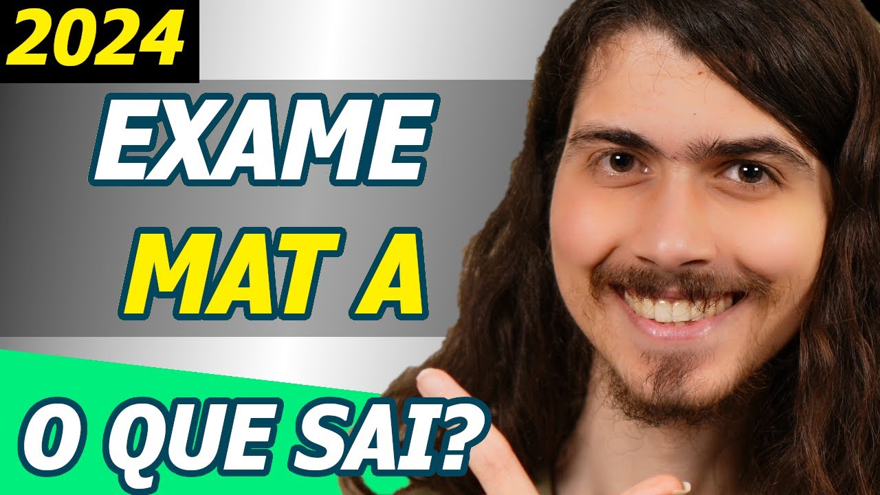 O que *REALMENTE* sai no Exame Nacional de Matemática A 2024? (E por ...