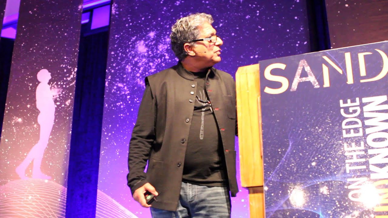 Deepak Chopra Inspires at SAND 2015 - YouTube