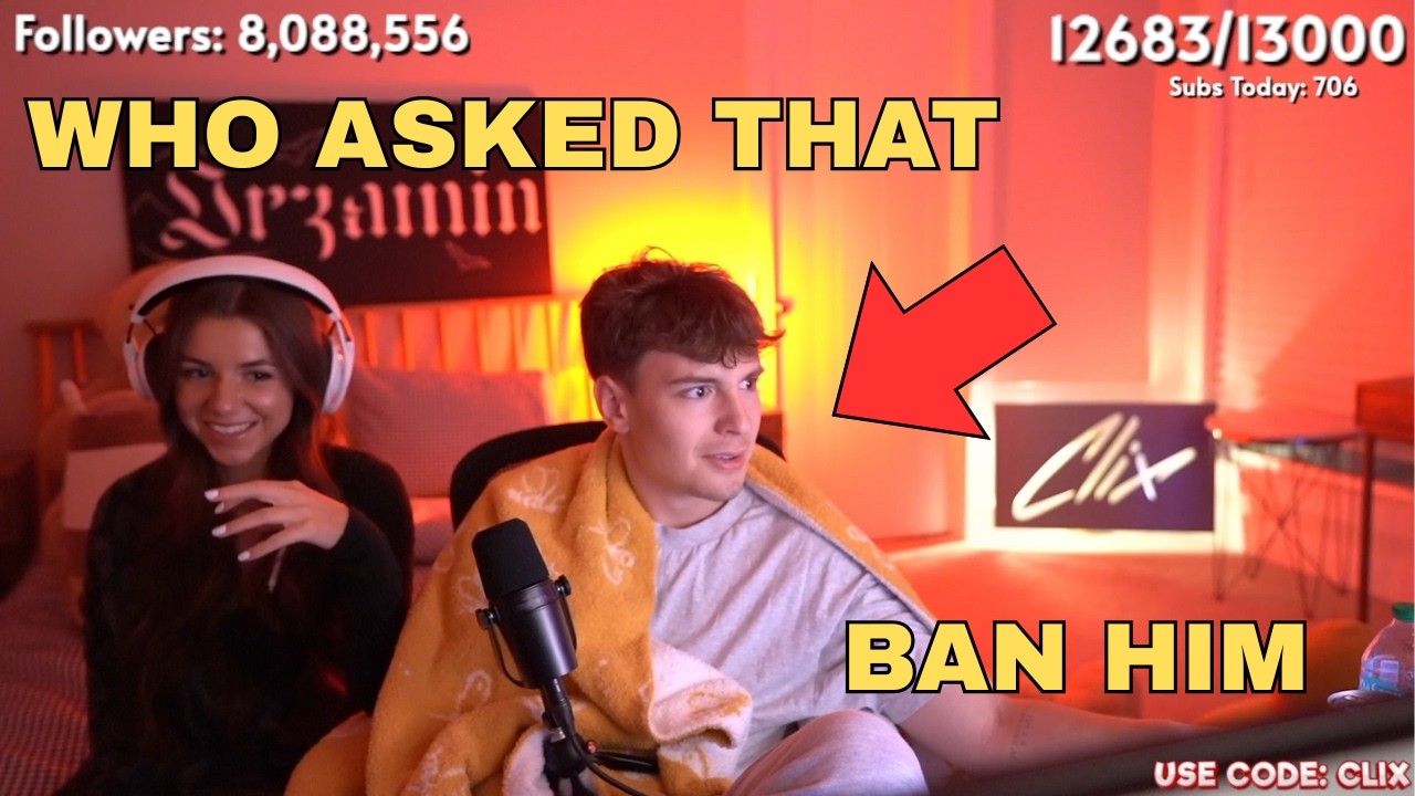 Clix And His Girlfriend Do A Q&A Stream - YouTube