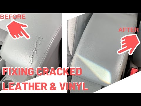 HOW TO: Repair cracked vinyl on your cars interior