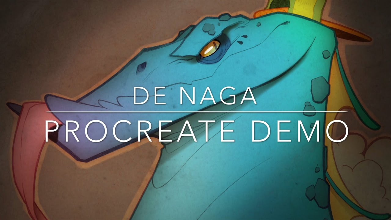 Ep.44| De Naga - Procreate Demo - YouTube