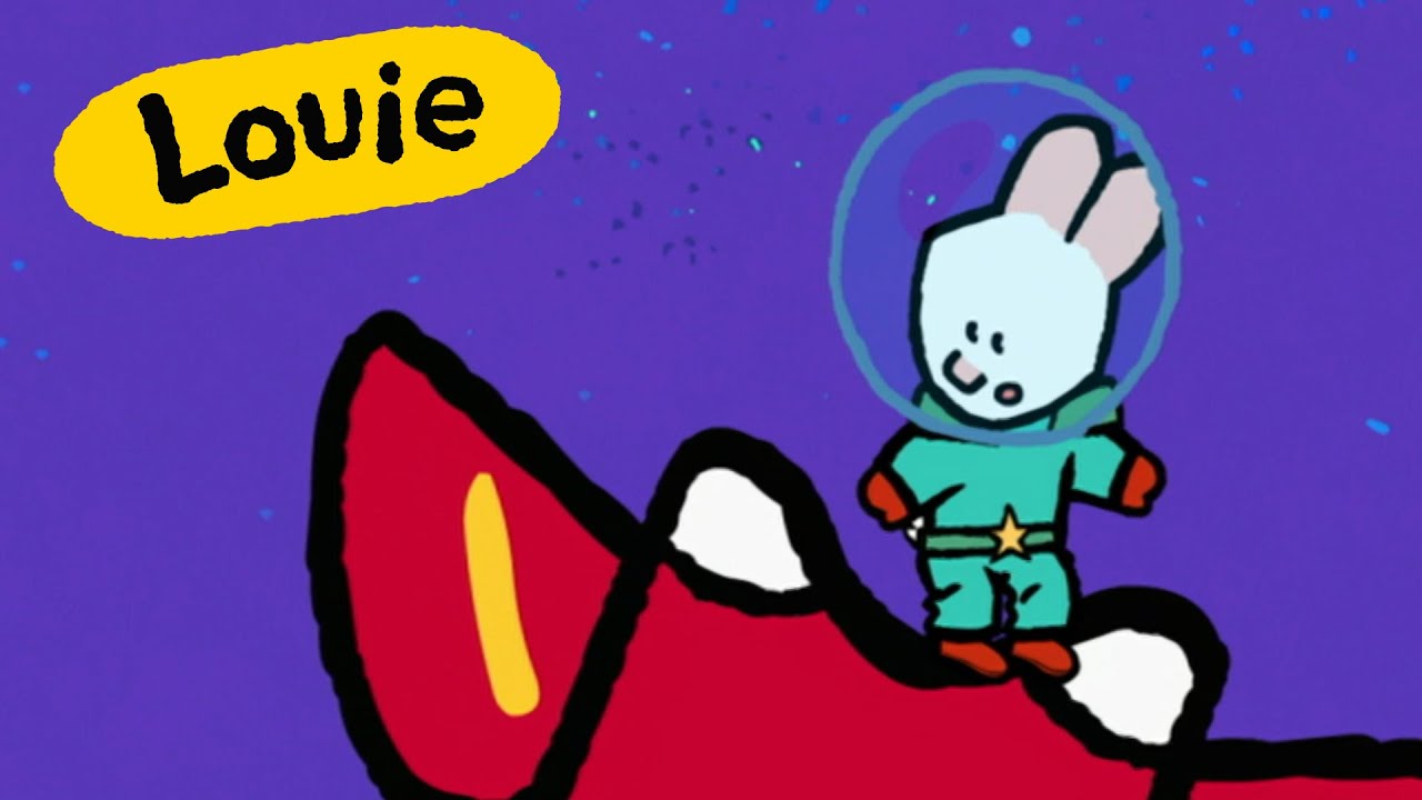 Louie draw me a rocket 🚀 LOUIE | Cartoons for Kids in English ...