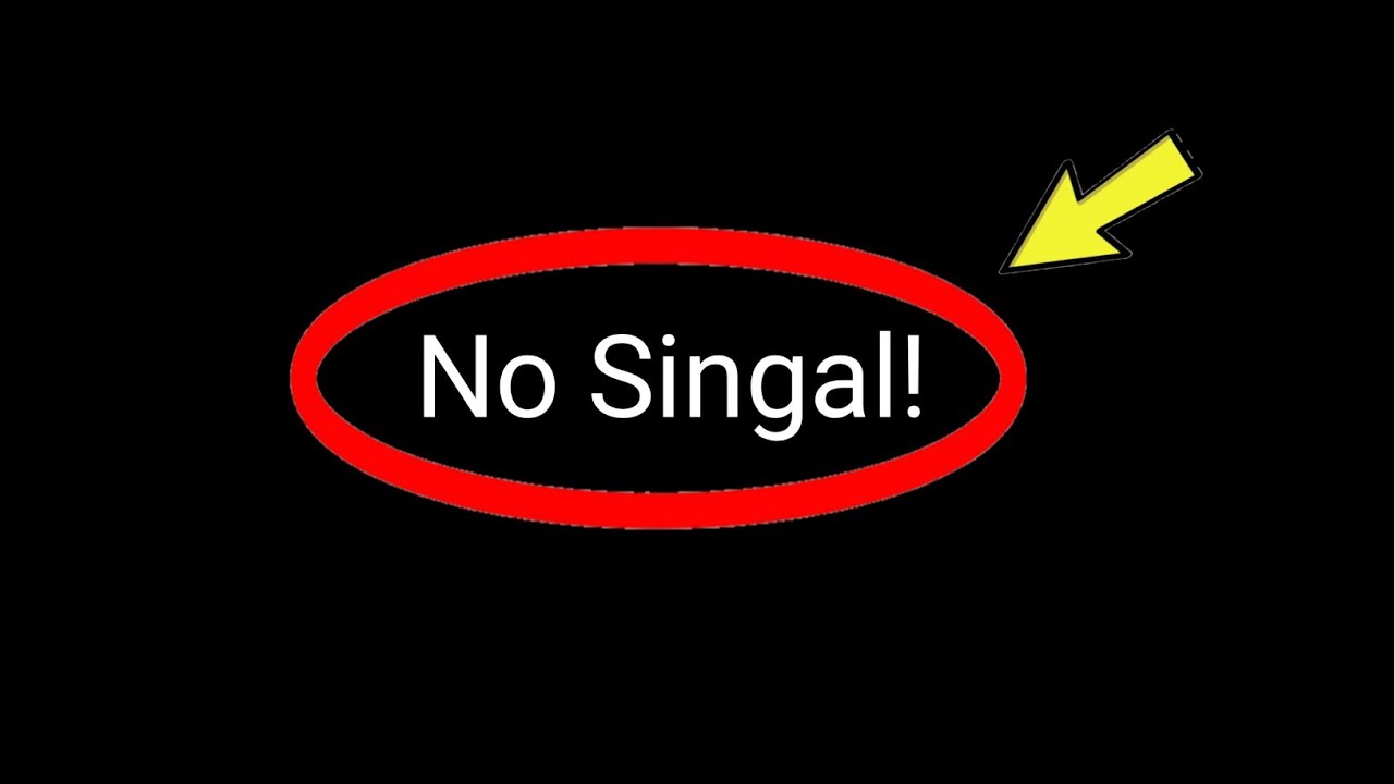 Android TV | No Signal ! Problem Solved - YouTube