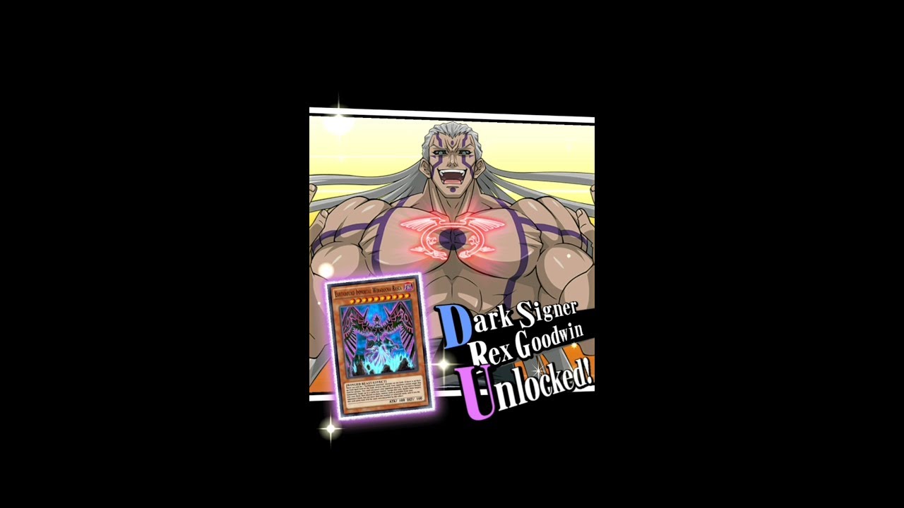 Yugioh Duel Links - Dark Signer Rex Goodwin Unlocked! - YouTube