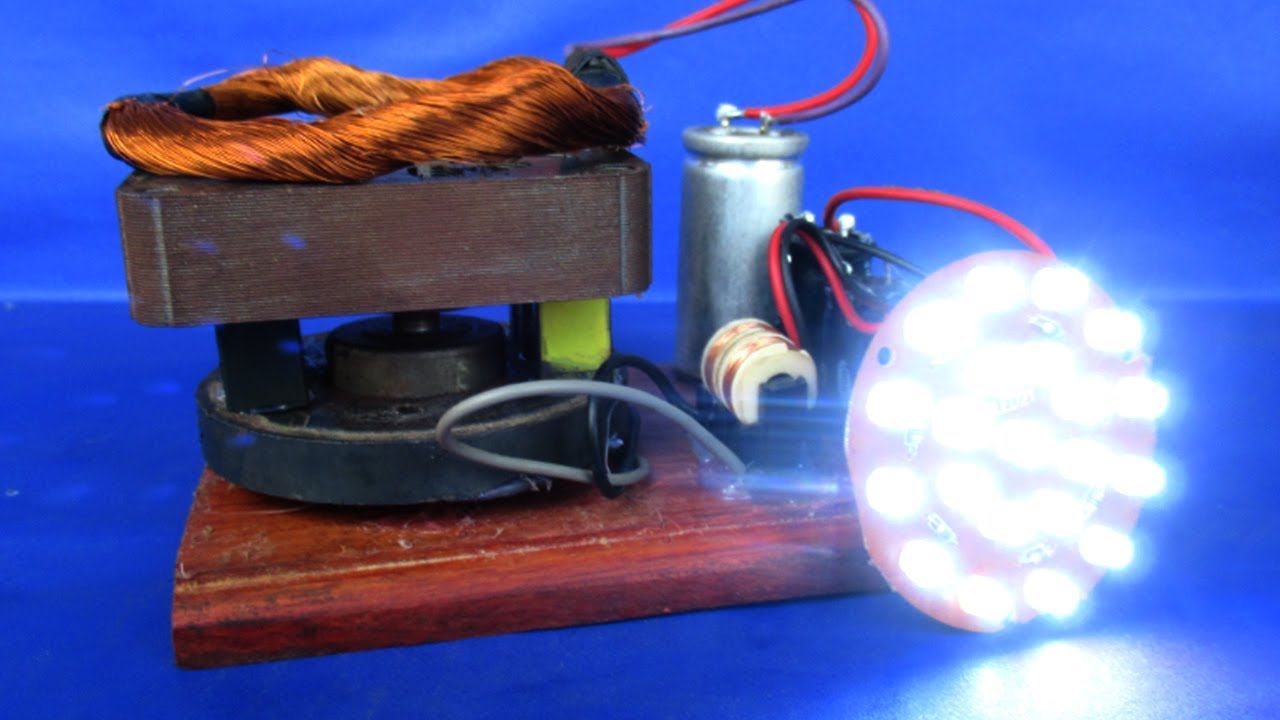 Science free energy projects experiments 220V Generator at school ...