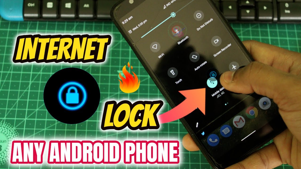 How to lock internet data connection in android phone without any app ...