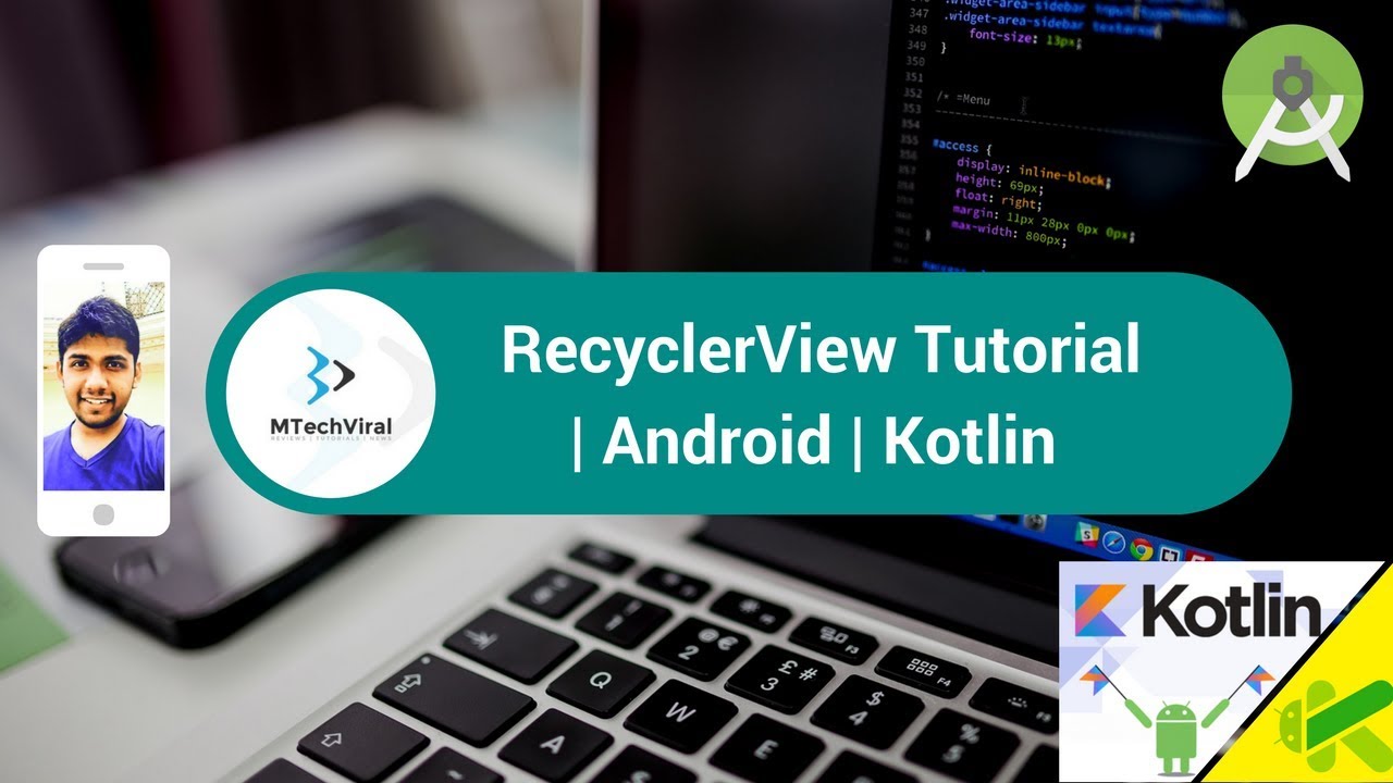 Kotlin Recyclerview Tutorial Android Kotlin Easy Hindi Youtube