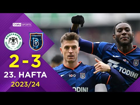 Tümosan Konyaspor (2-3) Rams Başakşehir | 23. Hafta - Trendyol Süper Lig 2023/2024