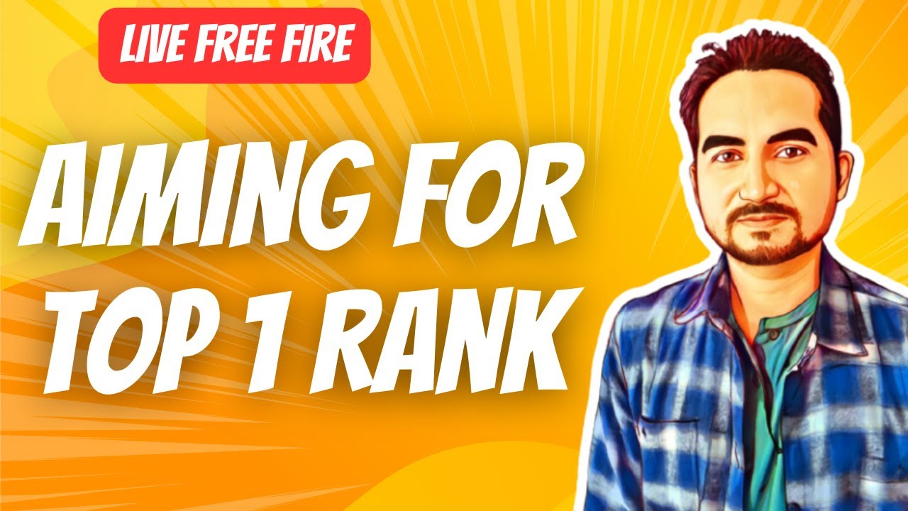 Rank Push Live: Aiming for Top 1 Rank | FREE FIRE LIVE STREAM - YouTube