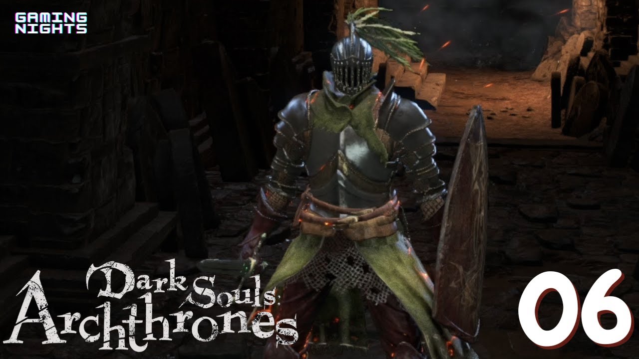 Dark Souls Archthrones Lets Play Part 06 Cathedral Of The Deep Boss ...