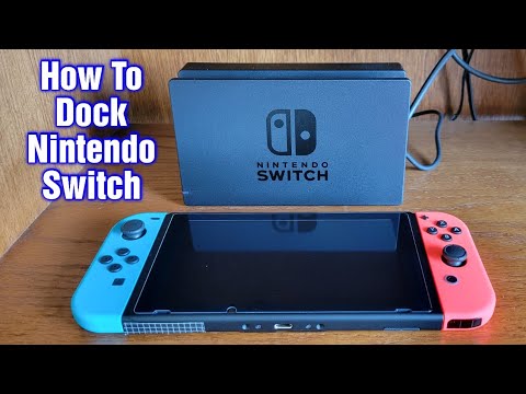 How To Dock A Nintendo Switch - YouTube