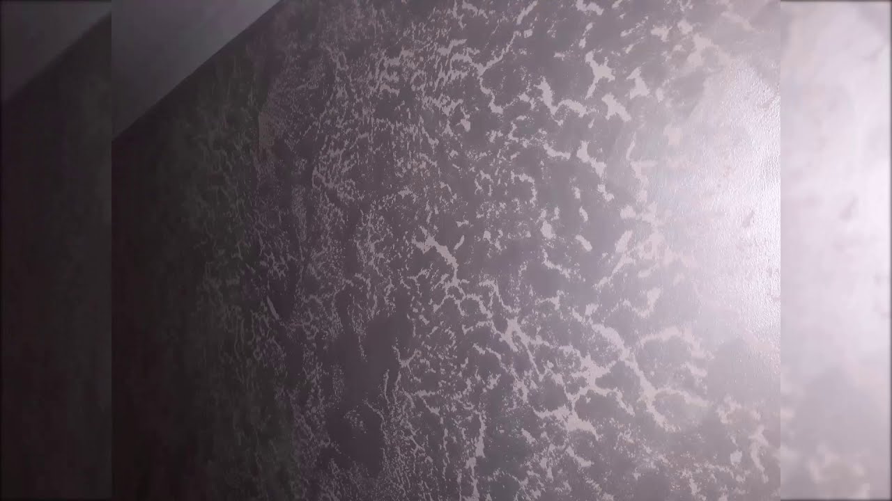 Decorating walls: pearl effect - YouTube